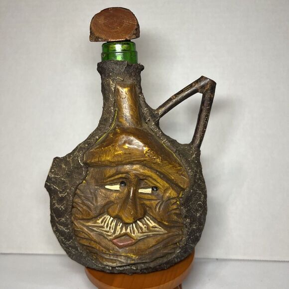 Dining | Rare Wood Rindenschmid Bearded Man Simulated Tree Bark ...
